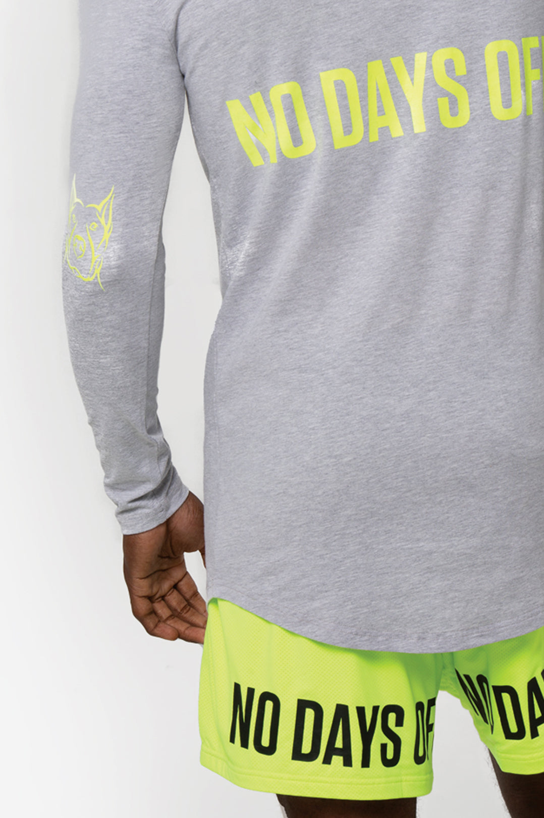 Men's Neon Green Shorts – No Days Off